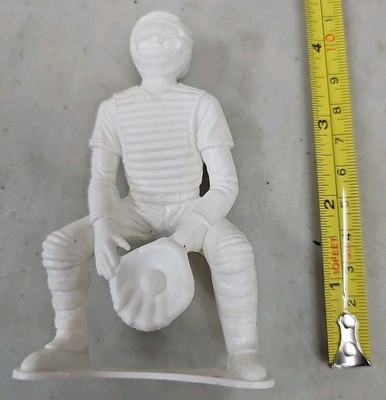 Plastic Baseball Catcher Figure 4" Vintage, 1970s. (12B) | eBay