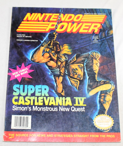 Nintendo Power Vol. 32: Castlevania IV, Zelda, Mega Man 4, & Rocketeer ...