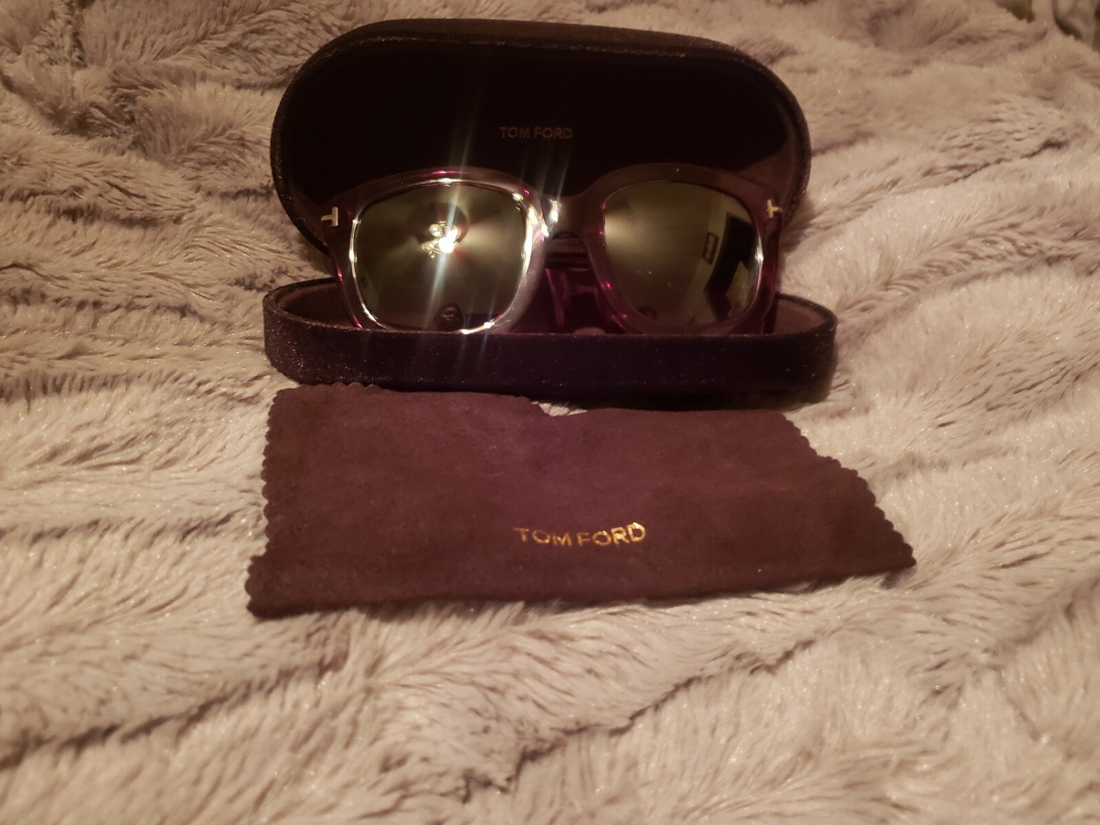 TOM FORD TF 279 90W CHRISTOPHE PURPLE GRADIENT AUTHEN… - Gem