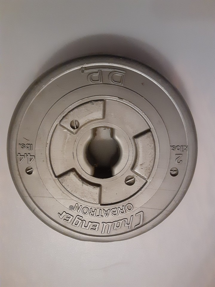 Challenger Orbatron weights: 14.3 lb, 4.4 lb, for 1" bar, plastic ...