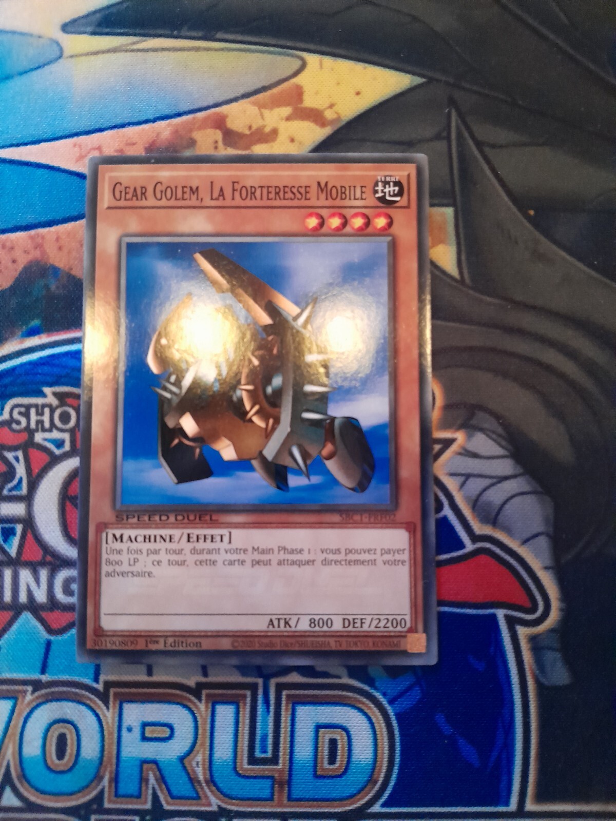 Yu-Gi-Oh! Gear Golem, La Forteresse Mobile : C SBC1-FRF02 | eBay