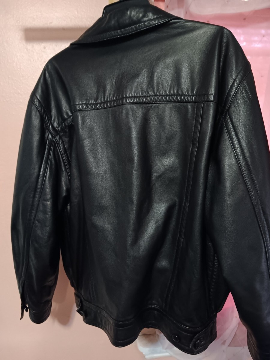 Gucci Vintage 80's Leather Jacket | eBay Gucci Vintage 80's Leather Jacket | eBay