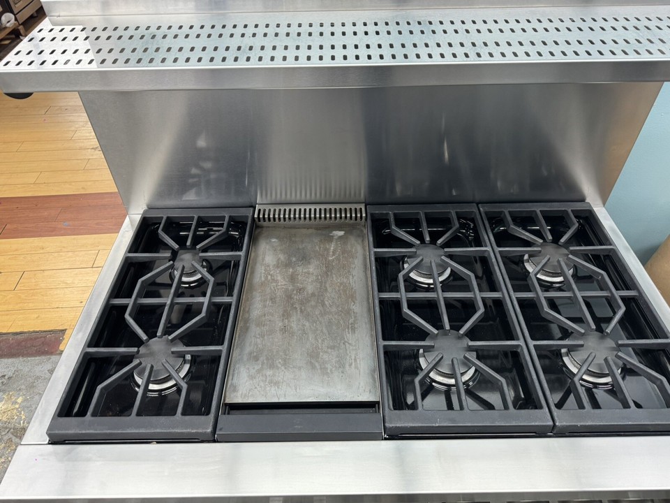 Wolf DF486G 48" Dual Fuel Range With Griddle | eBay