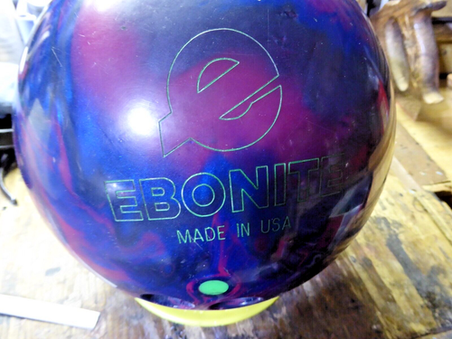 Ebonite AFFINITY Bowling Ball 14 lb. Drilled with turbo thumb | eBay