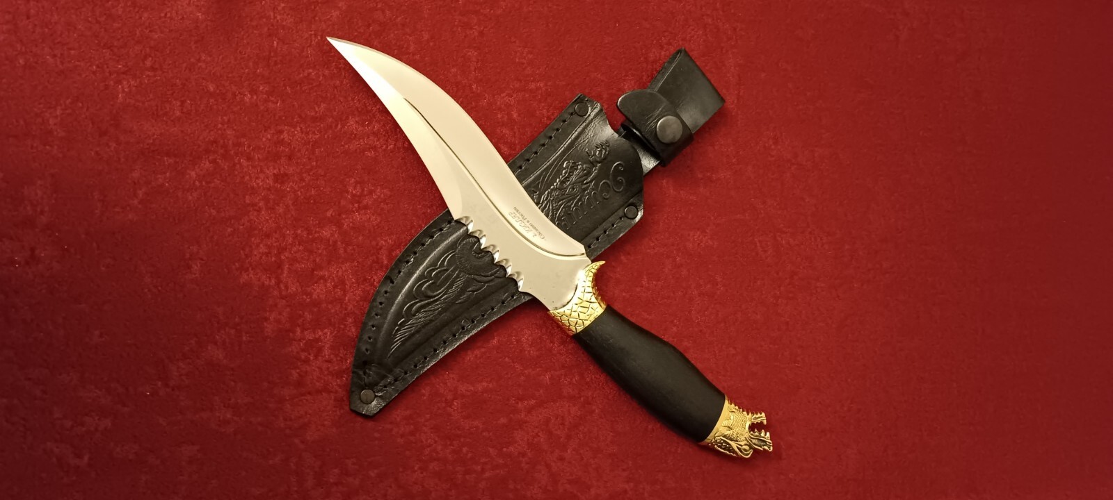 Knife hunting cutting tourist. Steel H12MF forged | eBay