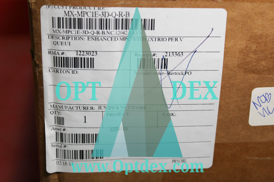 Juniper Networks Line Card Bundle - MX-MPC1E-3D-Q-R-B | eBay