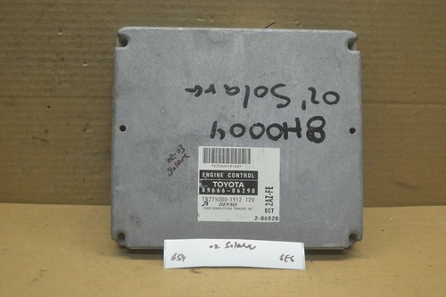 02-03 Toyota Solara 4 cyl Cpe Engine Control Unit ECU 8966606290 Module ...