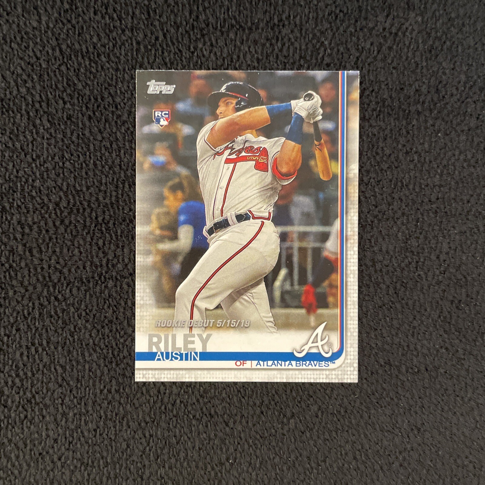2019 Topps Update #US252 Austin Riley Rookie Debut RC Atlanta Braves ...
