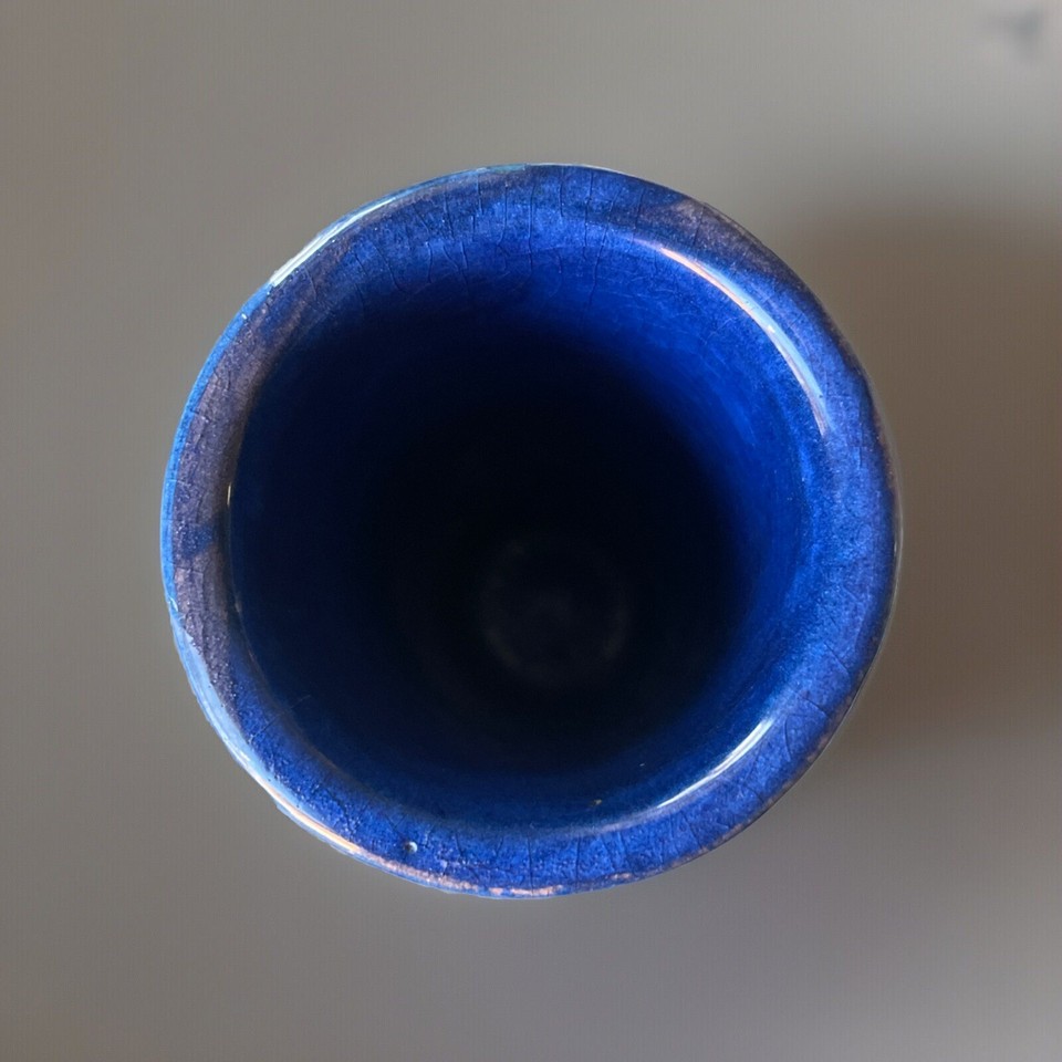 Pillin Studio Pottery Vintage Art Deco Hand Painted Women Fishing Vase ...