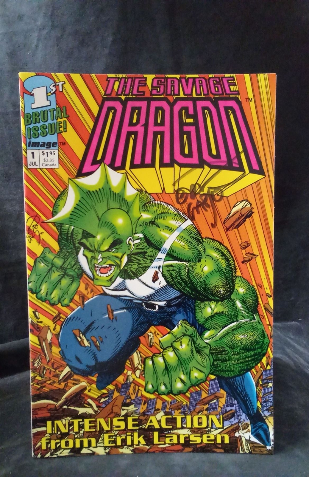Savage Dragon #1 1992 Image Comics Comic Book b&b | eBay