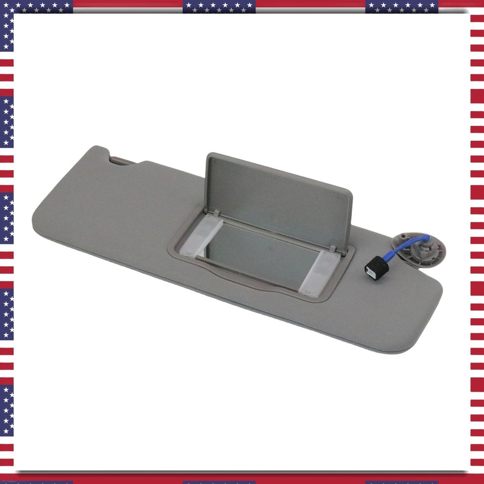 Right Passenger Side Sun Visor w/ Light For Honda Pilot 2009 2010 2011 ...