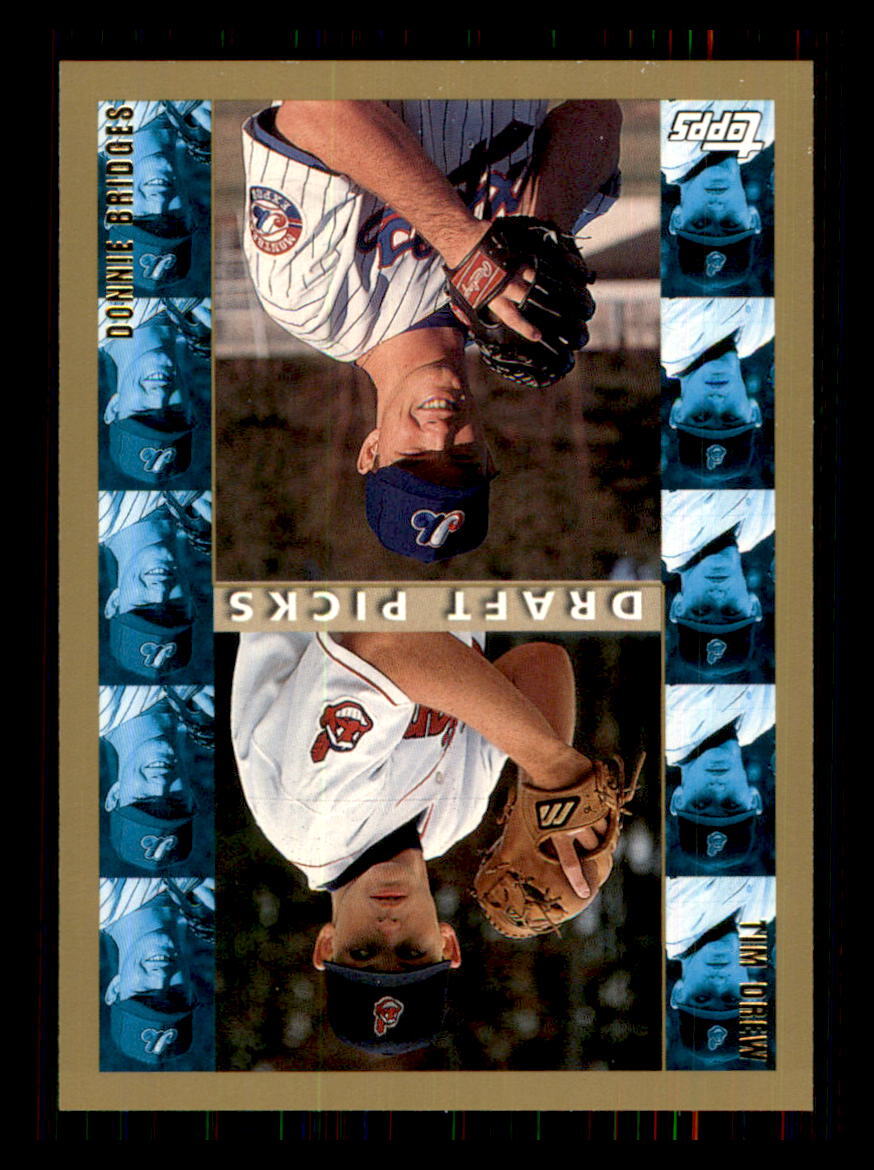 1998 Baseball Topps Tim Drew / Donnie Bridges Prospects #489 | eBay