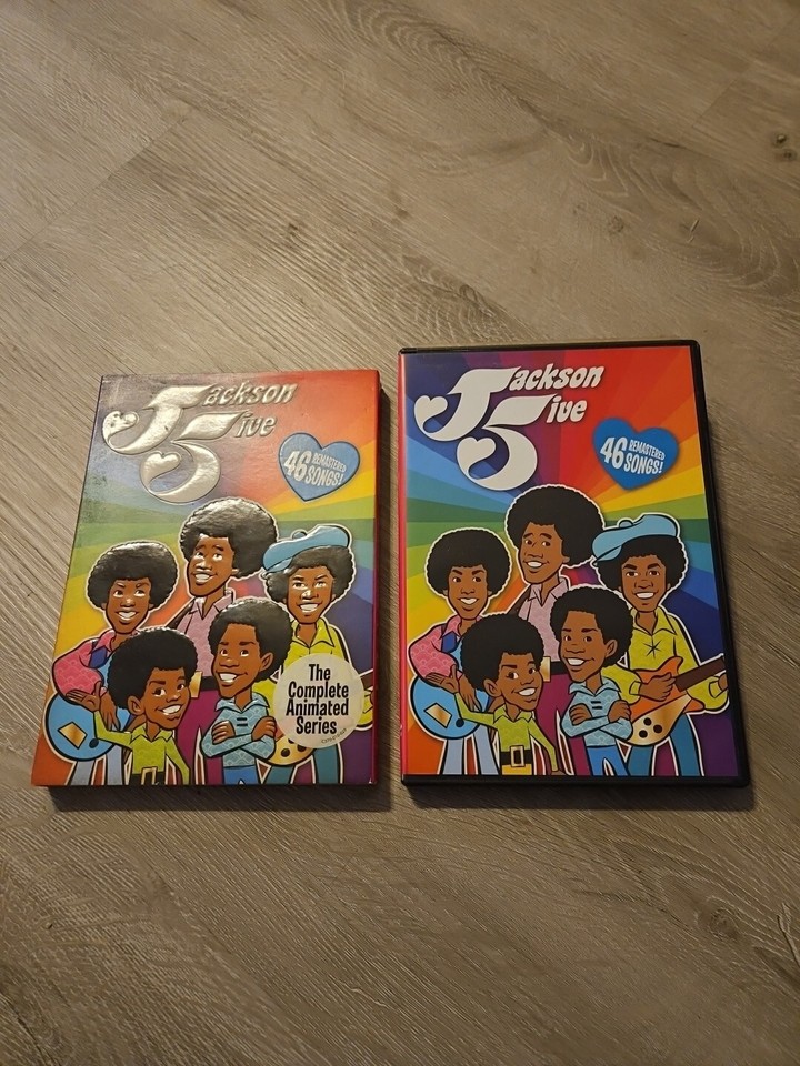 JACKSON FIVE THE COMPLETE ANIMATED SERIES DVD 46 REMASTERED SONGS ...