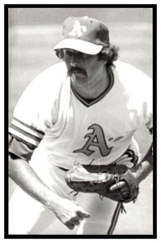 Jim Todd (1975) Oakland Athletics Vintage Baseball Postcard Rd1 | eBay