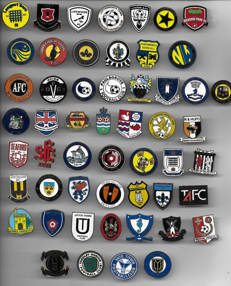 NON LEAGUE FOOTBALL CLUBS ENAMEL LAPEL BADGES LIST B | eBay UK