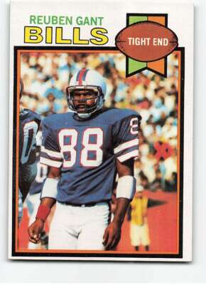 1979 Topps #358 Reuben Gant EX/NM Bills | eBay