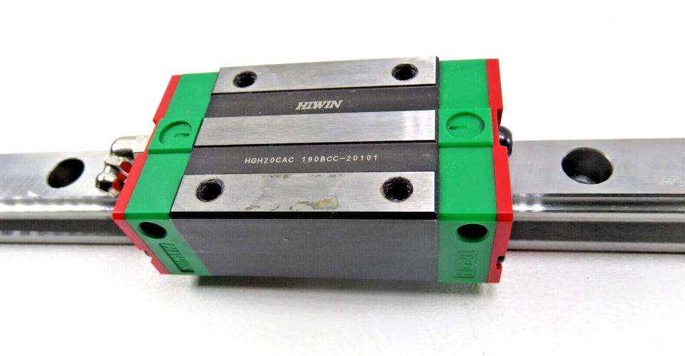 Hiwin HGH20CAC Linear Guides HGH20 Series w/ Hiwin HGR20C Linear ...