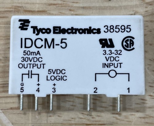 TE Connectivity / Potter & Brumfield IDCM-5 I/O Relay Module, 50mA, 3 ...