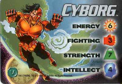 OverPower: Cyborg 4-Grid Character Card [Ungraded] - CCG Marvel DC ...