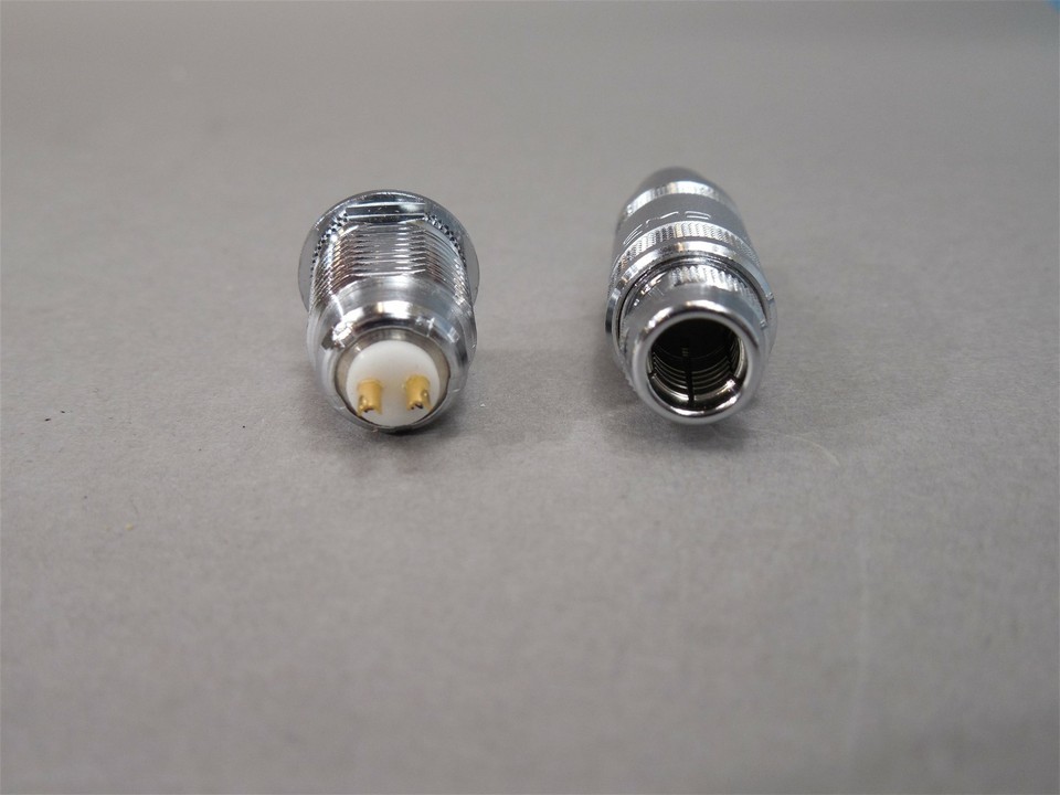 LEMO Connector Mated Pair: ERA.1S.302 Receptacle FFA.1S.302.CLAC62 Plug ...