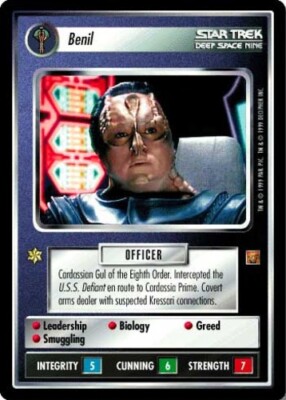 Star Trek: Benil [Ungraded] Rules of Acquisition STCCG Decipher 1E | eBay