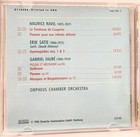 Pavane Ravel Satie Faure CD 1996 Orpheus Chamber Orchestra Deutsche ...