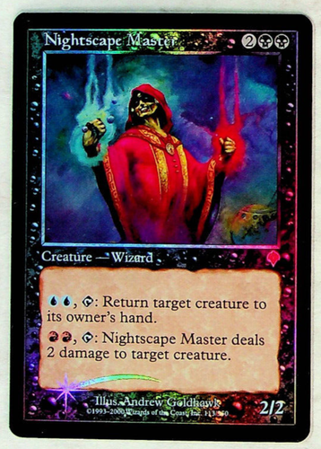 Nightscape Master - Foil - Invasion Edition - Magic The Gathering Card ...