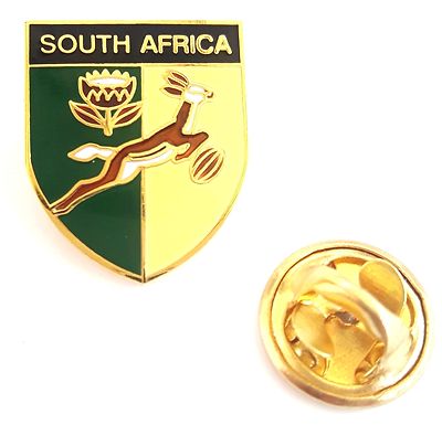 Springbok Shield Enamel Lapel Pin Badge T705 | eBay UK