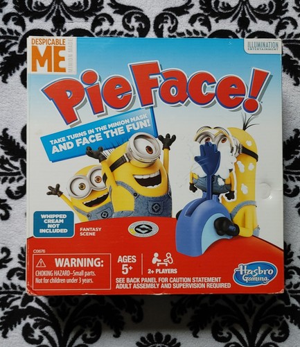 Pie Face! Game Despicable Me Hasbro Gaming, Pie in the Face Game - New ...