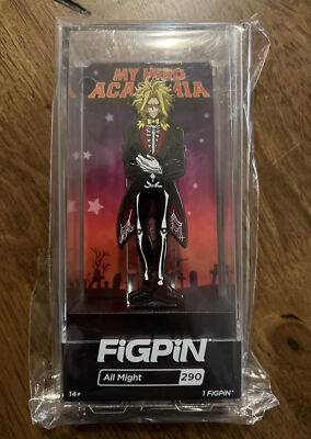 FiGPiN Halloween All Might #290 My Hero Academia MHA Enamel Pin RARE | eBay