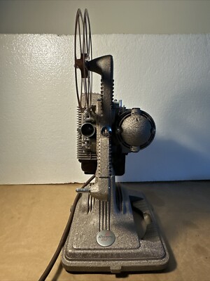 VINTAGE REVERE MODEL 85 8MM SLOW FAST MOVIE FILM PROJECTOR TESTED AND ...