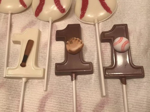 NUMBER ONE "1" LOLLIPOP CHOCOLATE CANDY MOLDS | eBay
