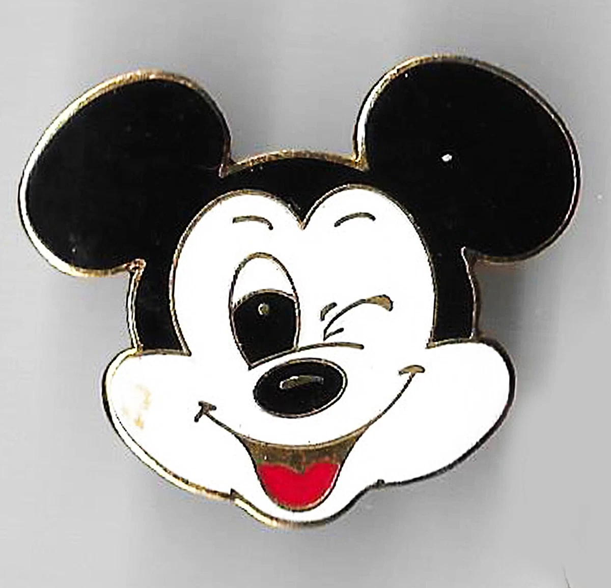 Mickey Mouse Winking Face