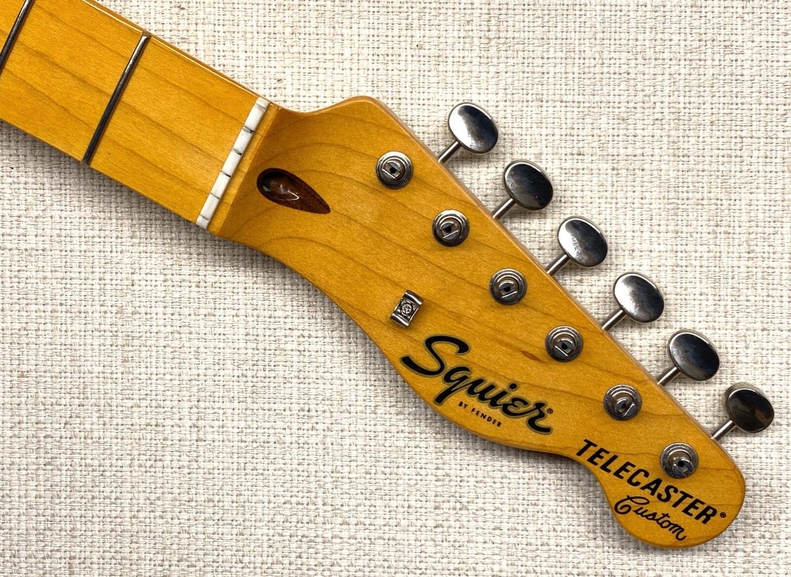 OEM Fender Squier TELECASTER CUSTOM NECK w/TUNING KEYS Maple Classic ...