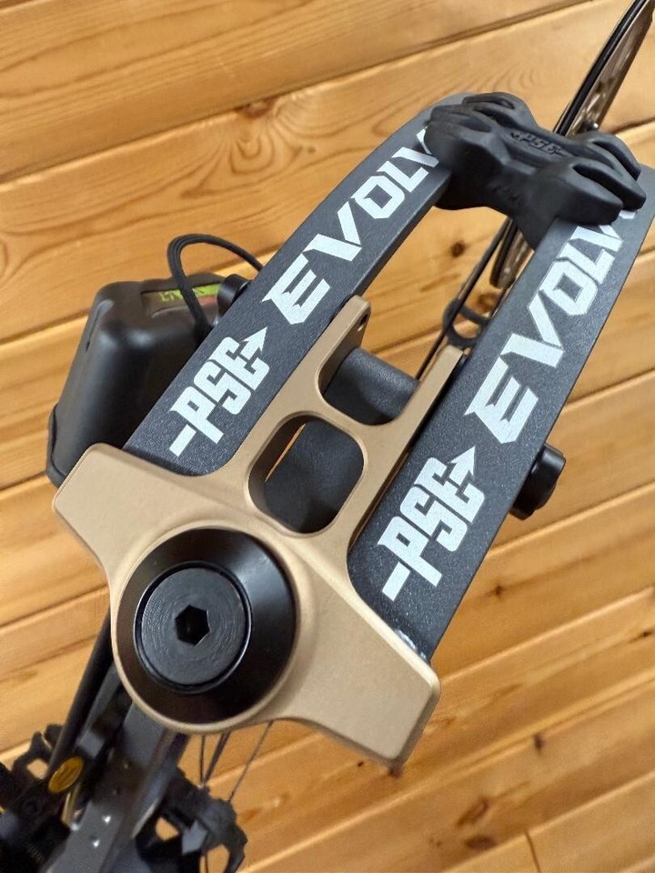 NEW PSE Evolve DS 30 EC2 Cam RH Charcoal Bronze 70# QAD Drop Away Bow ...