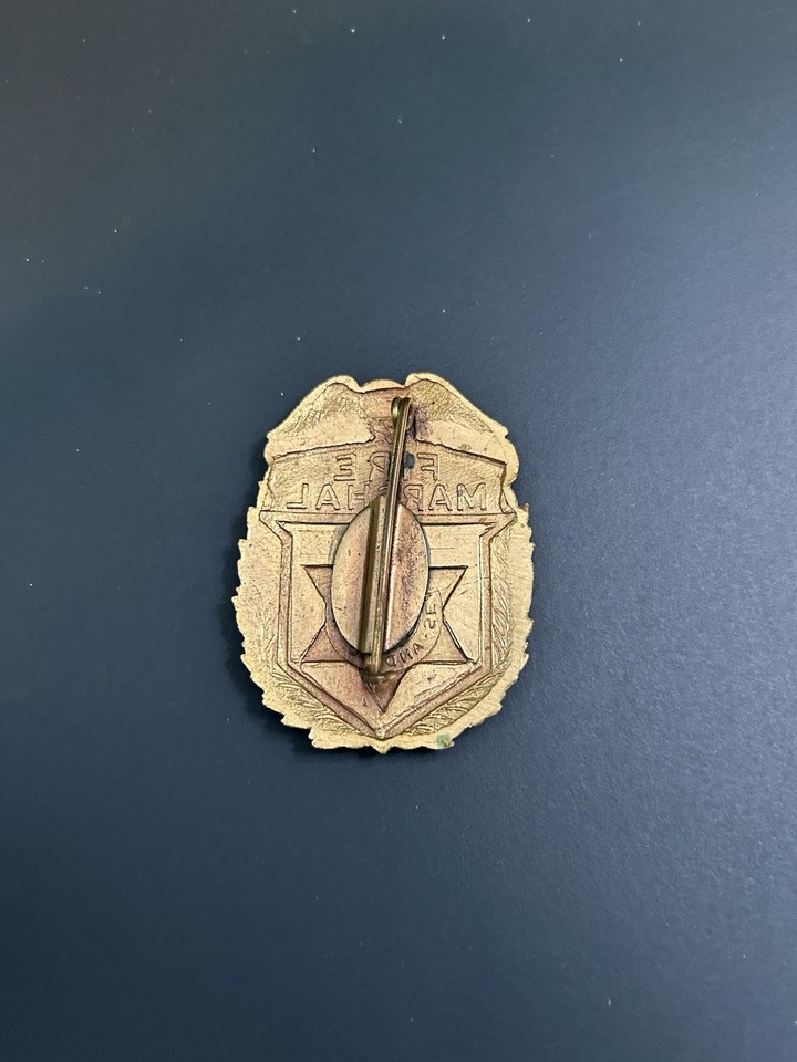 Sears Roebuck And Co Fire Marshal Badge | eBay