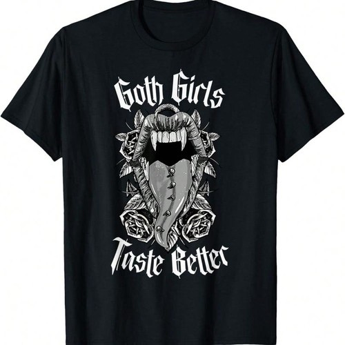 Goth Girls Taste Better - Gothic Alt Aesthetic T-Shirt | eBay