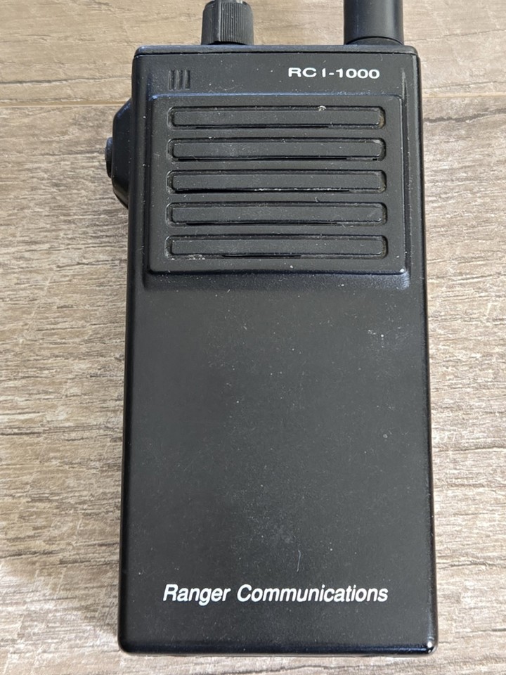 Ranger RCI 1000 VHF Handheld Radio Scanner Squelching w/ Antenna ...