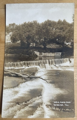 Dam At Apple River Falls Near Hanover, Illinois. JoDavies County | eBay