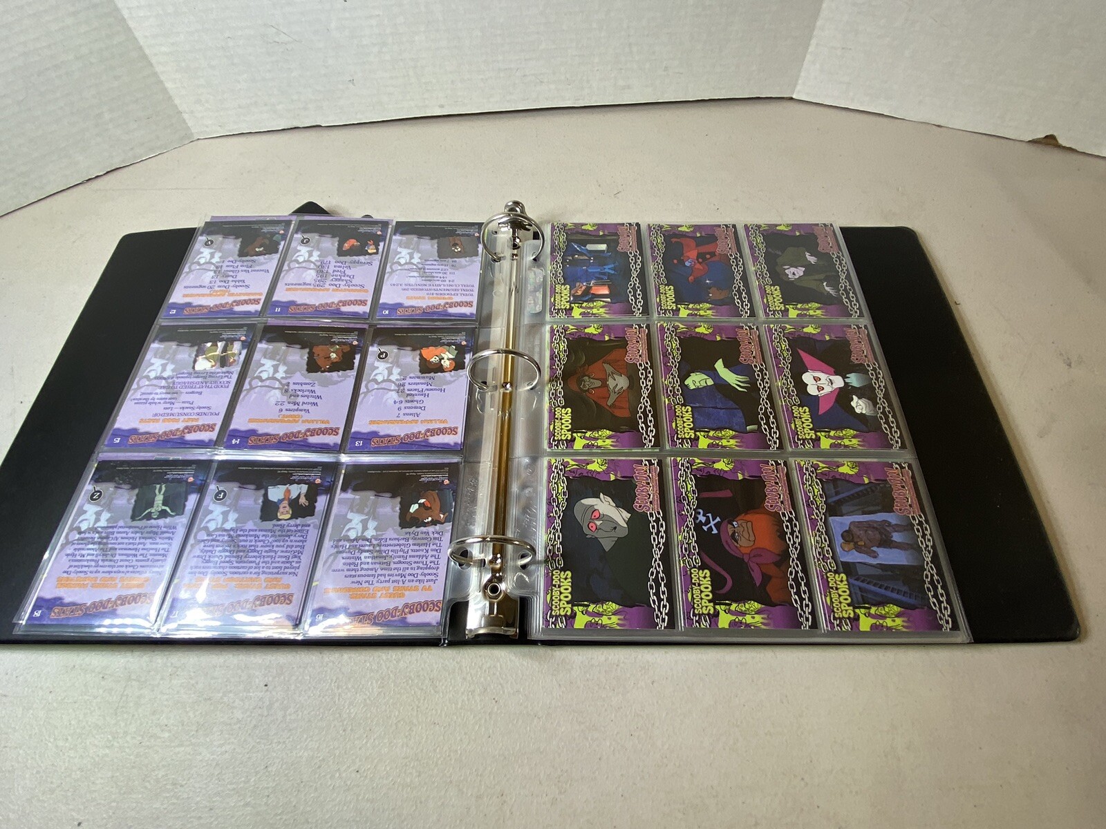 rare Scooby-Doo trading cards binder collection Inkworks album 13B99 | eBay