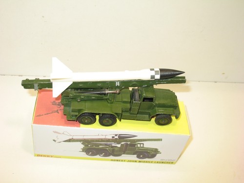 Dinky Toys Truck Lance Rocket Military Honest John Version Big Tires ...