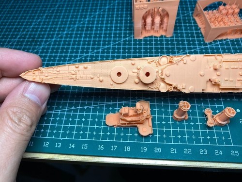 3D printing 1/700 USS Wichita Unpainted model Kit | eBay