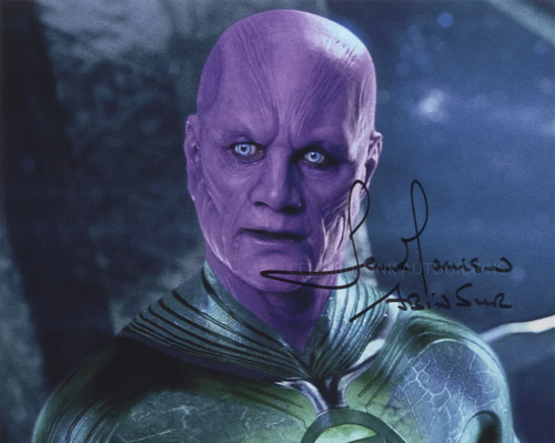 TEMUERA MORRISON as Abin Sur - Green Lantern GENUINE SIGNED AUTOGRAPH ...