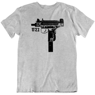 Uzi Rifle Israel NYC Shooting Military Army Machine Gun T Shirt Gift ...