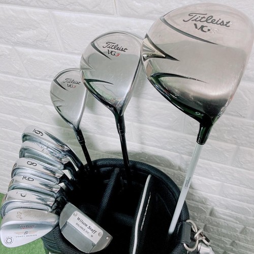 Titleist Club Set 1W 3W UT 6-9i Pw Sw PT 10pc RH Graphite & Steel Stiff ...