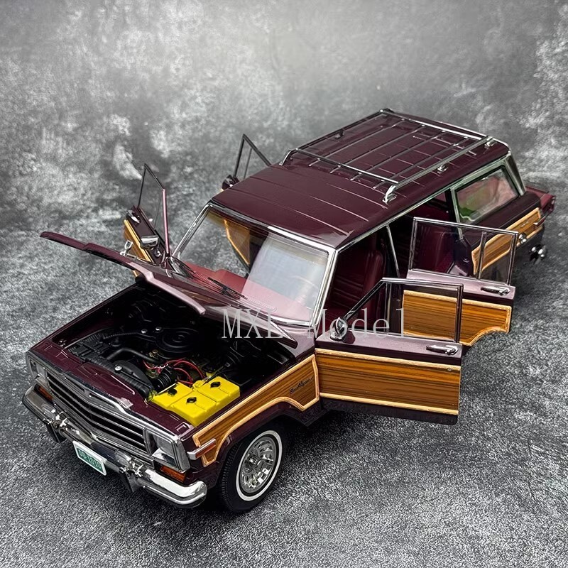 1:18 Scale DD Model Jeep Guand Wagoneer 1989 Metal Diecast Model Car ...