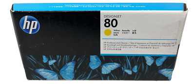 HP C4823A HP 80 TESTINA ORIGINALE GIALLO PER DESIGNJET 1050C/1055CM ...