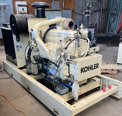 175 KW Kohler Standby Generator, Detroit Diesel Engine (1998) Under ...