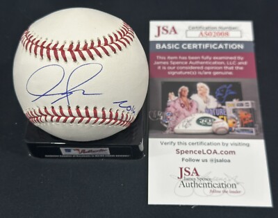 Forrest Whitley Signed Baseball Autographed Auto Astros ~2016 1st Rd ...