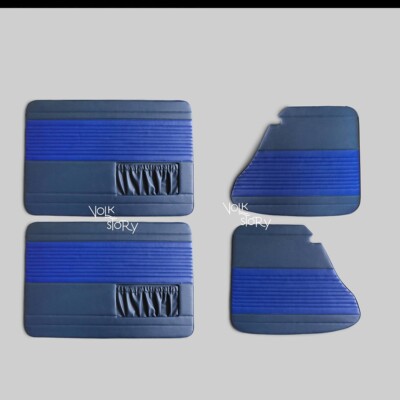 Vw Volkswagen door panel door board beetle for 1967 - 1979 / blue color ...